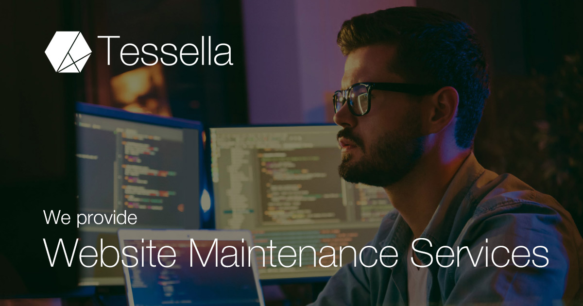 Website Maintenance Services in Dubai by Tessella Studio